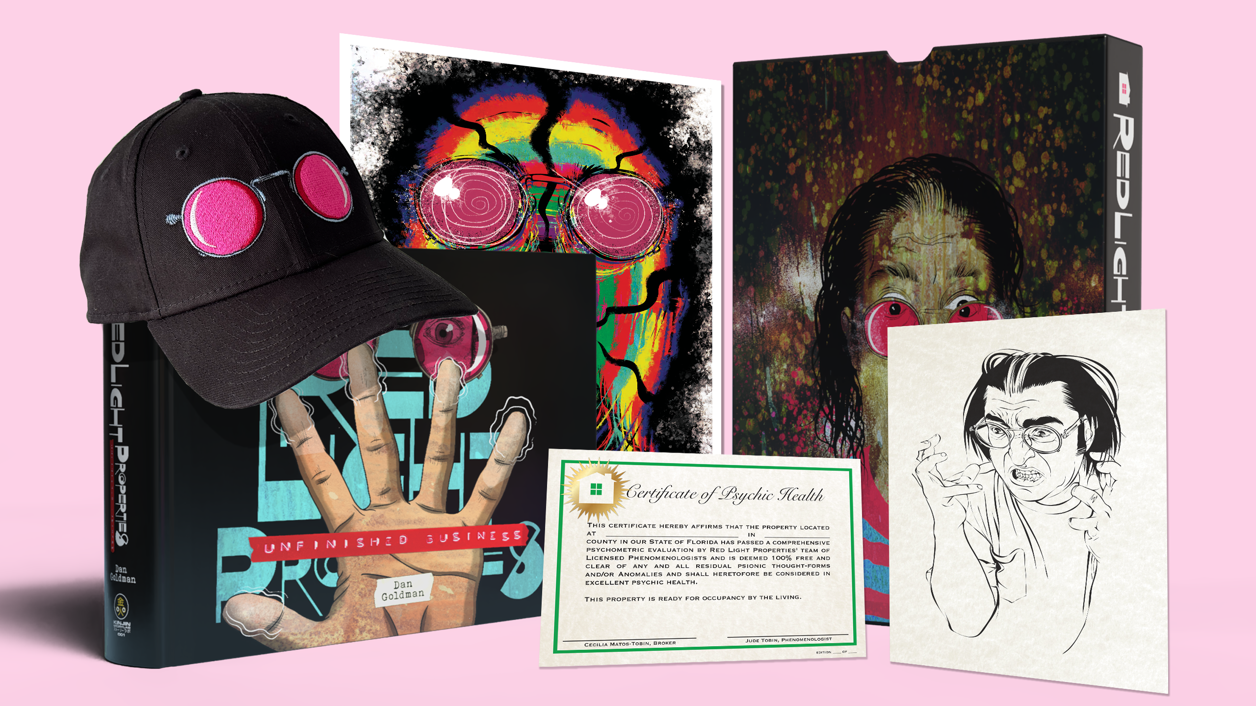 UNFINISHED BUSINESS Remarqued & Lettered Deluxe – Kinjin Storylab